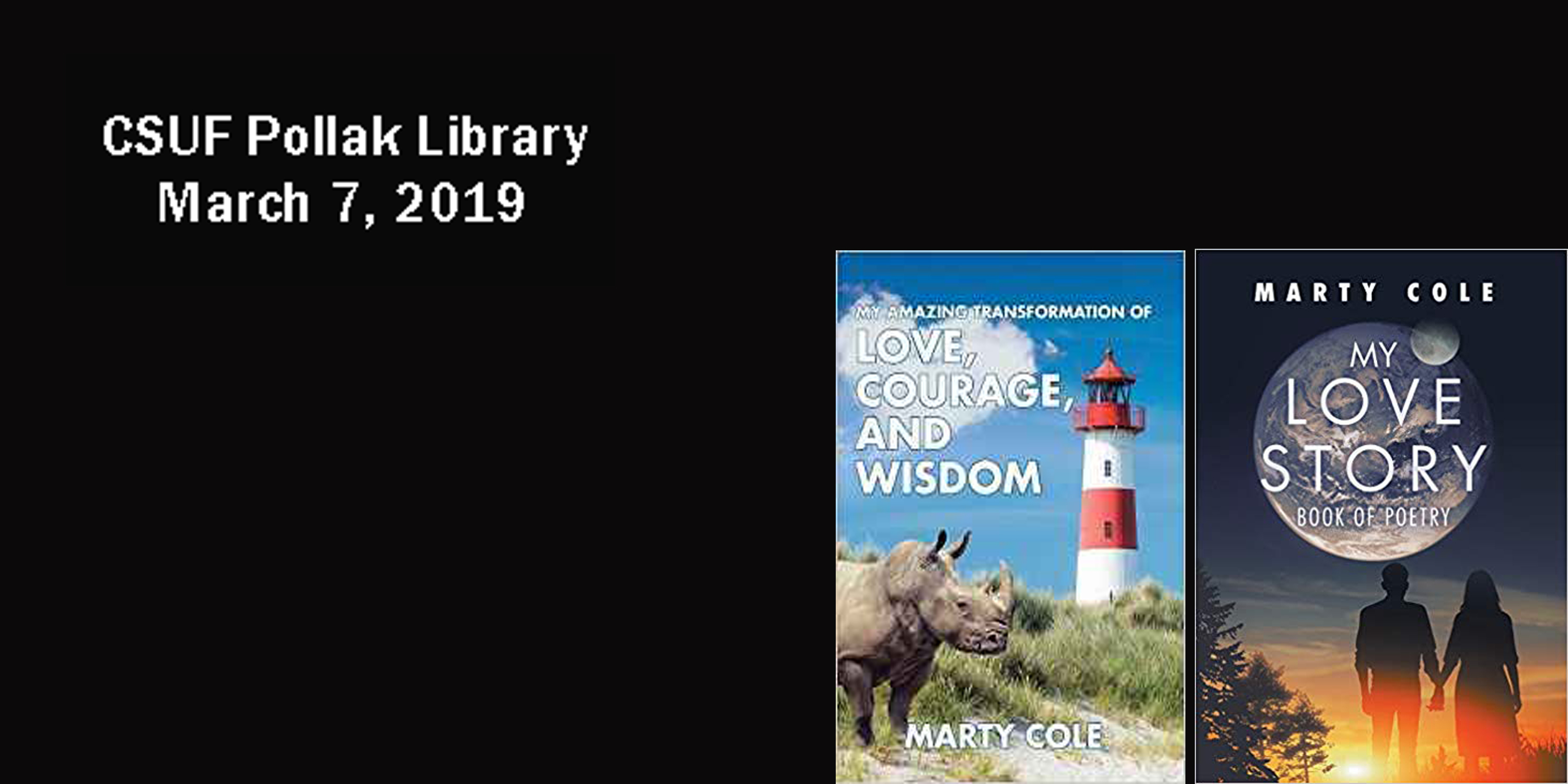 Marty Cole @ Authors’ Day – Welcome to the World of Fritz von Coelln